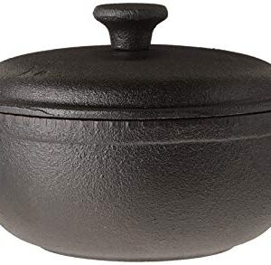 Old Mountain Pre-Seasoned Cast Iron 2 Cup Mini Dutch Oven, 5.25X3.75 inch, Cast Iron