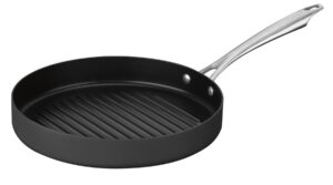 cuisinart dishwasher safe hard-anodized 11-inch round grill pan