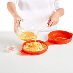 Lekue Spanish Omelet/Frittata Maker, Model # Red Small