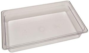 winco 4-inch pan, full