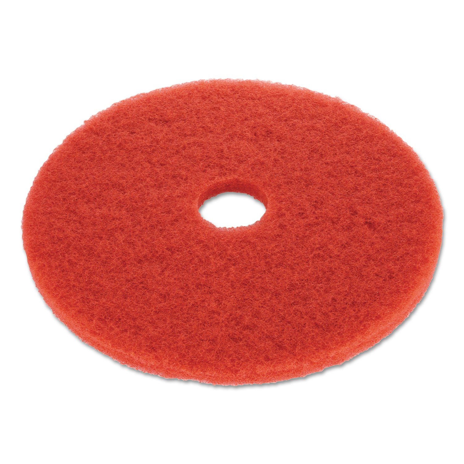 Boardwalk BWK4019RED 19 in. Diameter Buffing Floor Pads - Red (5/Carton)