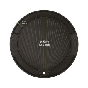 UPIT Korean BBQ Egg Grill Pan, Even Heating and Easy to Clean, Perfect for Pork Belly