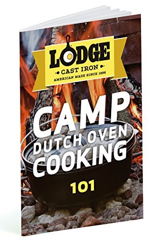 Lodge Seasoned Cast Iron Dutch Oven Bundle - 12 Inch Deep Camp Oven (8 Quart) + Aluminum Foil Liners (12-Pack)