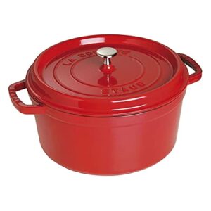 7-qt. round dutch oven color: cherry