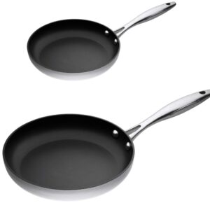 ScanPan CTX Stainless Steel-Aluminum 8 and 10.25 Inch 2-Piece Fry Pan Set - 65202600