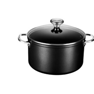 Le Creuset Toughened Nonstick PRO Stockpot With Glass Lid, 6.3 qt.