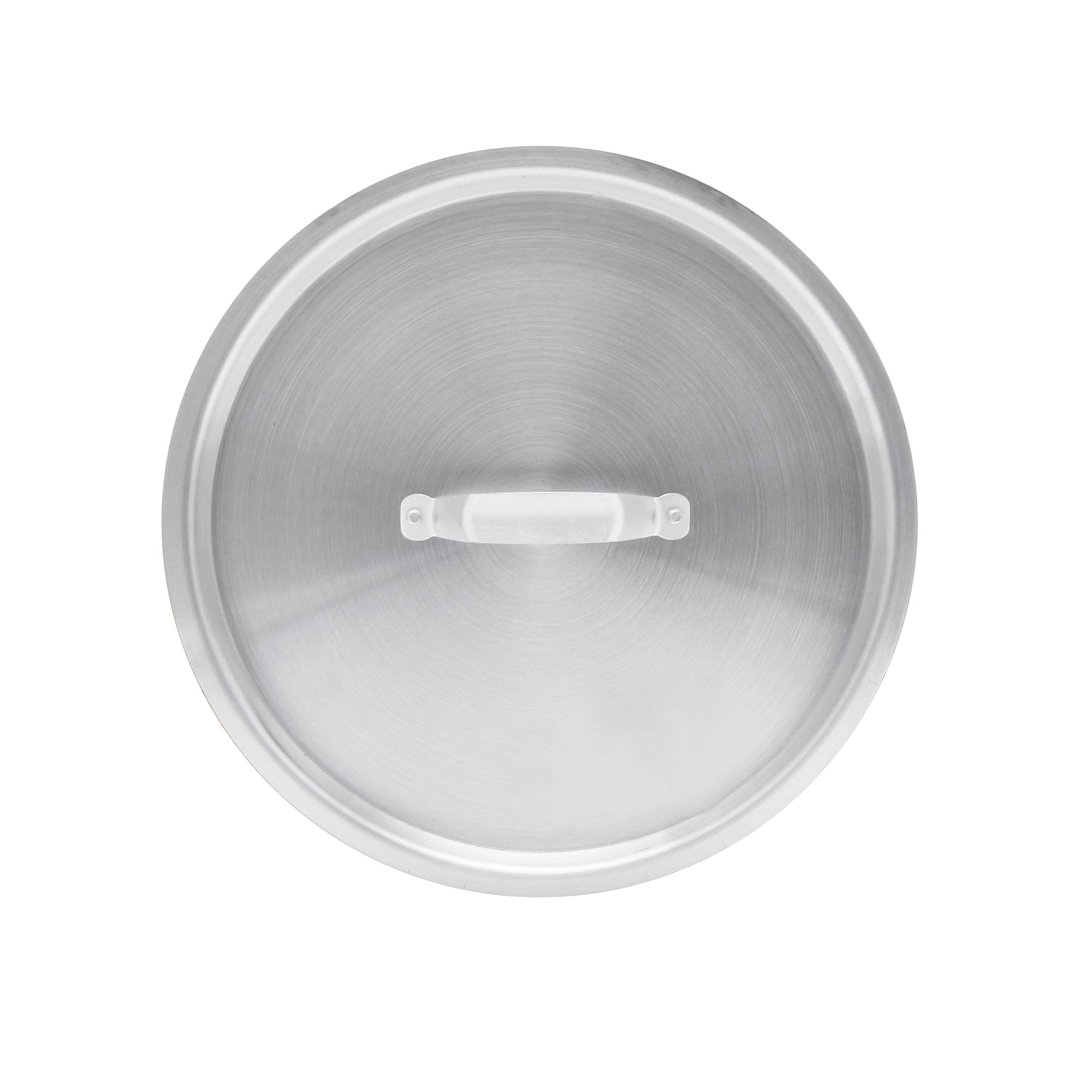 Thunder Group 12 Quart Aluminum Stock Pot, Silver