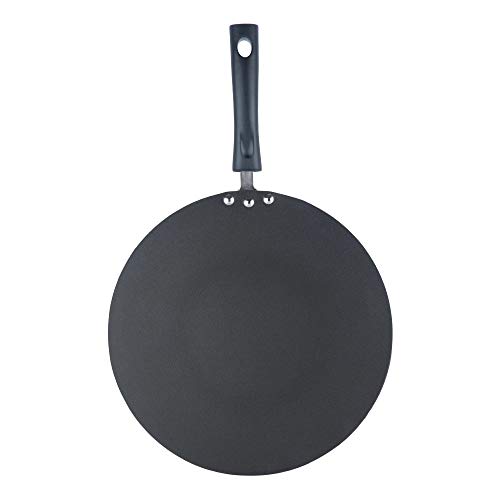 Vinod Flat Non-Stick Multi Tawa, 13 inch (Crepe Pan/Griddle)