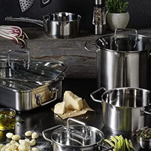 Rösle EXPERTISO Cookware Collection 6.3 in. Stainless Steel Sauce Pan