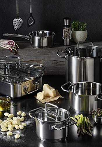 Rösle EXPERTISO Cookware Collection 6.3 in. Stainless Steel Sauce Pan