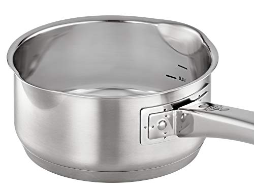 Rösle EXPERTISO Cookware Collection 6.3 in. Stainless Steel Sauce Pan