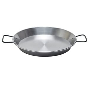 garcima 13 1/2-inch pata negra restaurant grade paella pan, 34cm