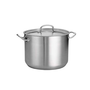 tramontina covered stock pot pro-line stainless steel 16-quart, 80117/580ds