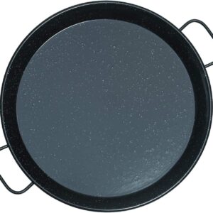 Mabel Home 23.5 inch / 60cm Enamaled Steel Paella Pan, 23.5" (60cm)