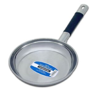 8" (20cm) 18/10 tramontina stainless steel saute / frying sauce skillet fry pan