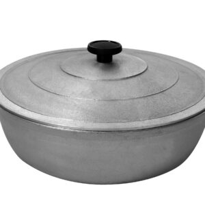 Uniware 9900 Super Quality Aluminum Caldero,Dutch Oven,11.5 QT,Silver (38cm (15-Inch)), Hand Made