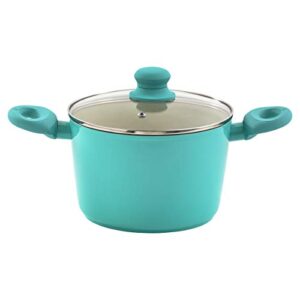 imusa usa imu-30055 stock pot, 6.5qt, teal