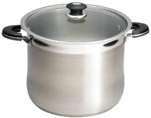 prime pacific 20-qt. stock pot with lid