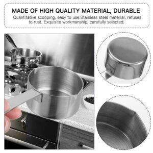 YARNOW Stainless Steel Saucepan Milk Pot Soup Pot Sauciers Noodle Pan Small Cooking Pot Melting Pot Mini Pot with Handle for Steak Egg Fried Rice Ramen Oatmeal Soup Chocolate Candy Baby Food