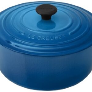 Le Creuset Enameled Cast Iron Signature Round Dutch Oven, 7.25 qt., Marseille