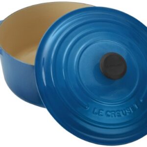 Le Creuset Enameled Cast Iron Signature Round Dutch Oven, 7.25 qt., Marseille