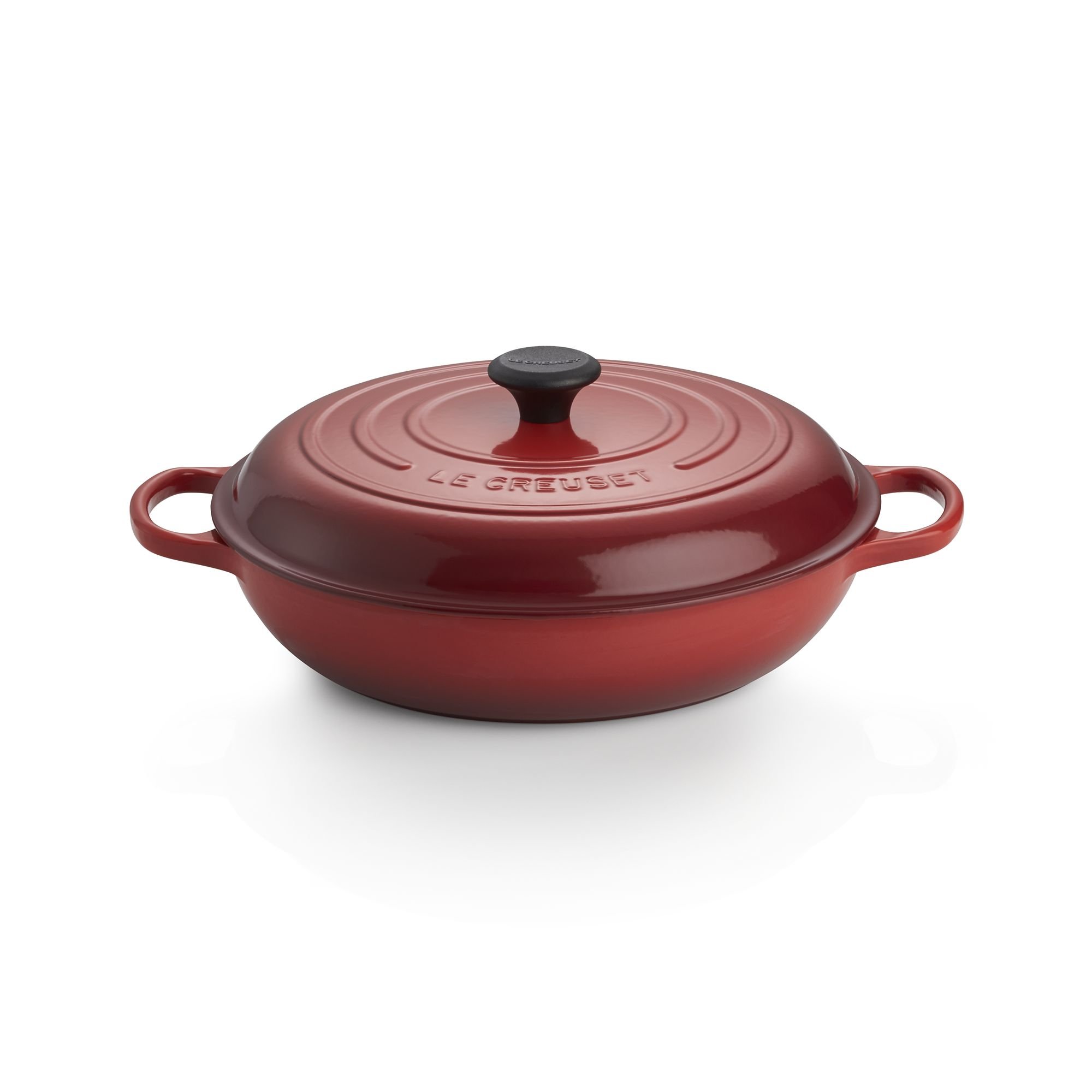 Le Creuset Enameled Cast Iron Signature Braiser, 5 qt. , Cerise