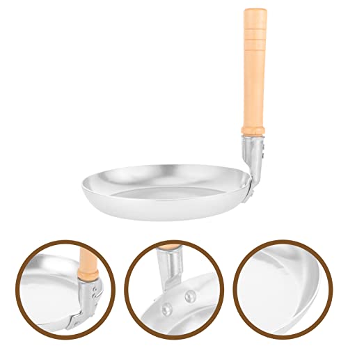 Hemoton Egg Frying Pan Oyakodon Pan Egg Pastry Pan Multi-function Frying Pan Kitchen Mini Metal Skillet Frying Pan Japanese Omelette Pan