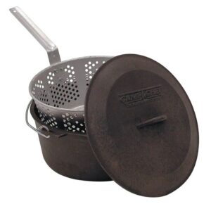 Camp Chef 7 Qt Seasoned Cast Iron Pot Set