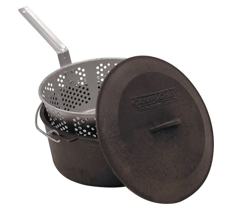 Camp Chef 7 Qt Seasoned Cast Iron Pot Set