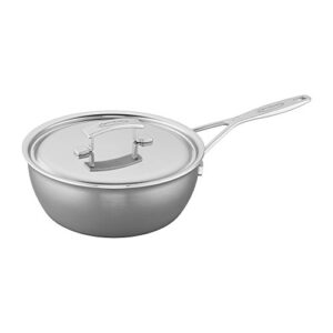 demeyere industry 5-ply 3.5-qt stainless steel essential pan