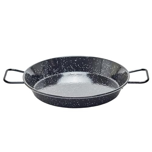 Garcima 8-Inch Enameled Steel Paella Pan, 20cm