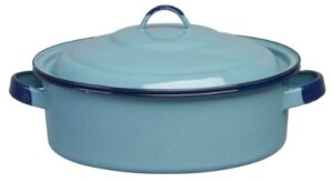 cinsa authentic hispanic dutch oven with lid, 5-quart