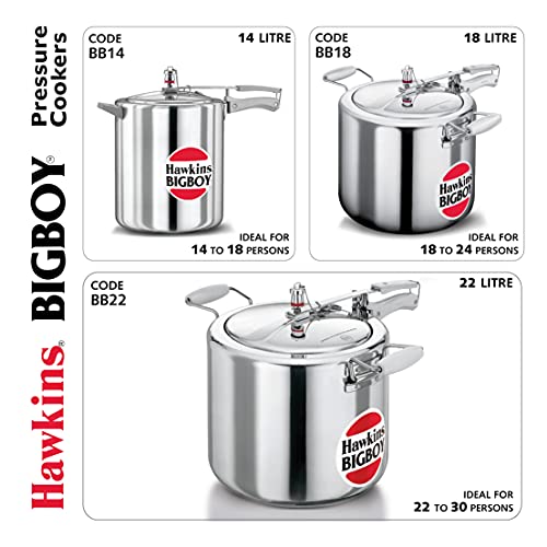 Hawkings Bigboy Aluminium Pressure Cooker