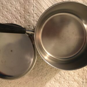 Vtg Revere Ware SS Copper Bottom 1 1/2qt Saucepan