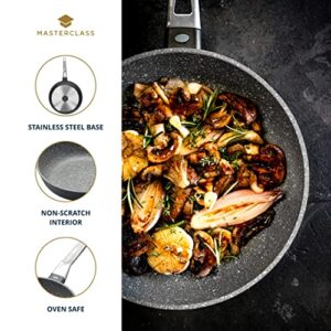 MasterClass Master Class Cast Aluminium Induction-Safe Non-Stick Frying Pan, 28 cm (11"), Grey