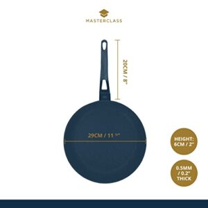 MasterClass Master Class Cast Aluminium Induction-Safe Non-Stick Frying Pan, 28 cm (11"), Grey