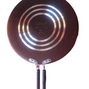 Generic Tanish Trading Roti Tawa With Steel Handle Aluminium Chapati Tawa Roti Pan Paratha Tawa Griddle Tava Crepe Pan