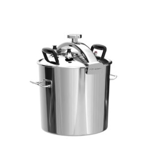 Westinghouse Stainless Steel Pressure Cooker & Canner, 53.5 Quart, Silver