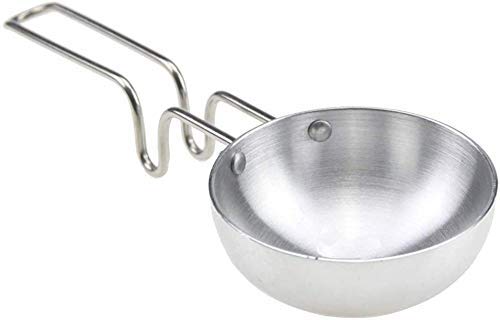 Shriya Aluminium Tadka Pan With Long Handle, Spice Roasting Tadka Pan, Vagaria With Long Handle Stainless Steel Tadka Frying Pan Spice Heating Pan