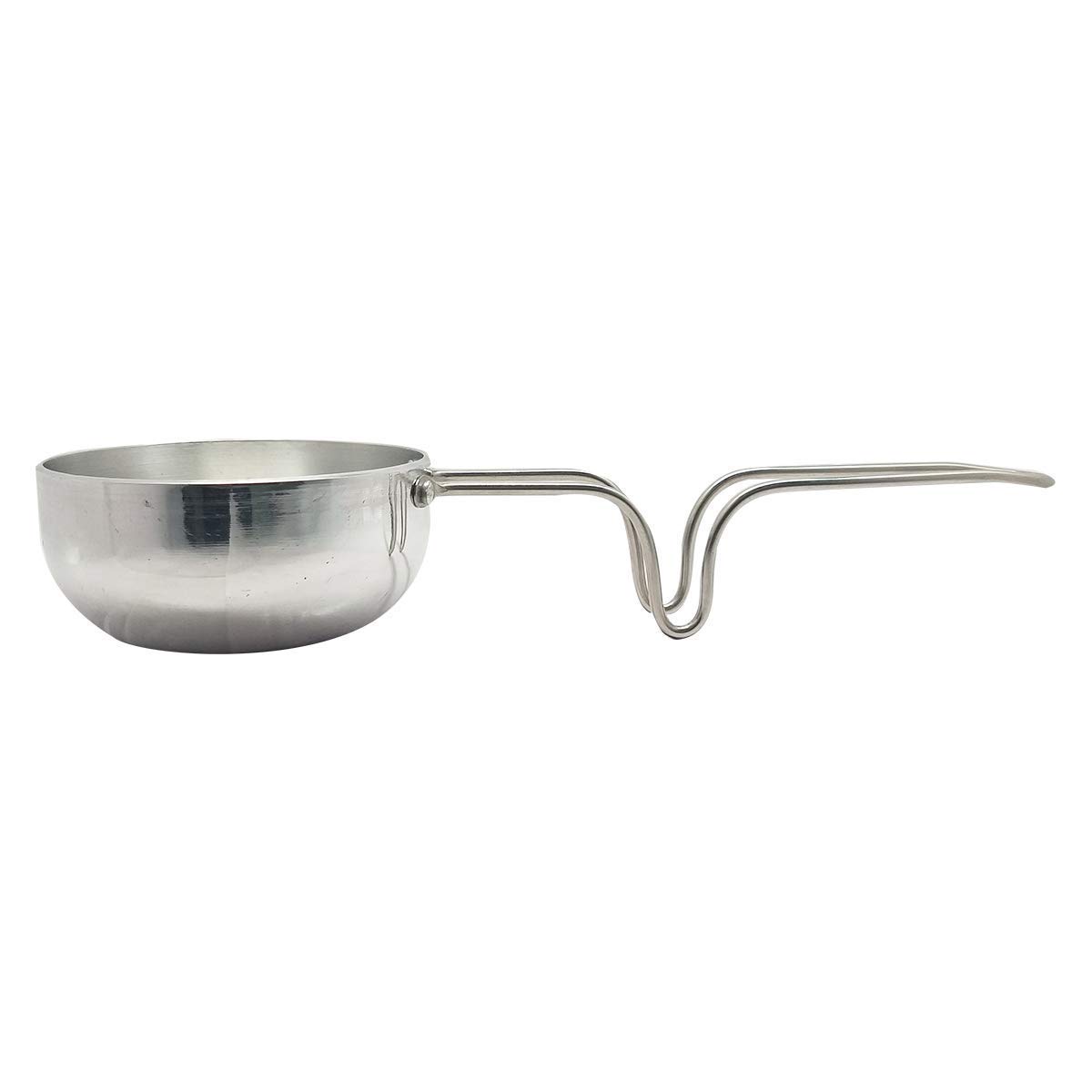 Shriya Aluminium Tadka Pan With Long Handle, Spice Roasting Tadka Pan, Vagaria With Long Handle Stainless Steel Tadka Frying Pan Spice Heating Pan