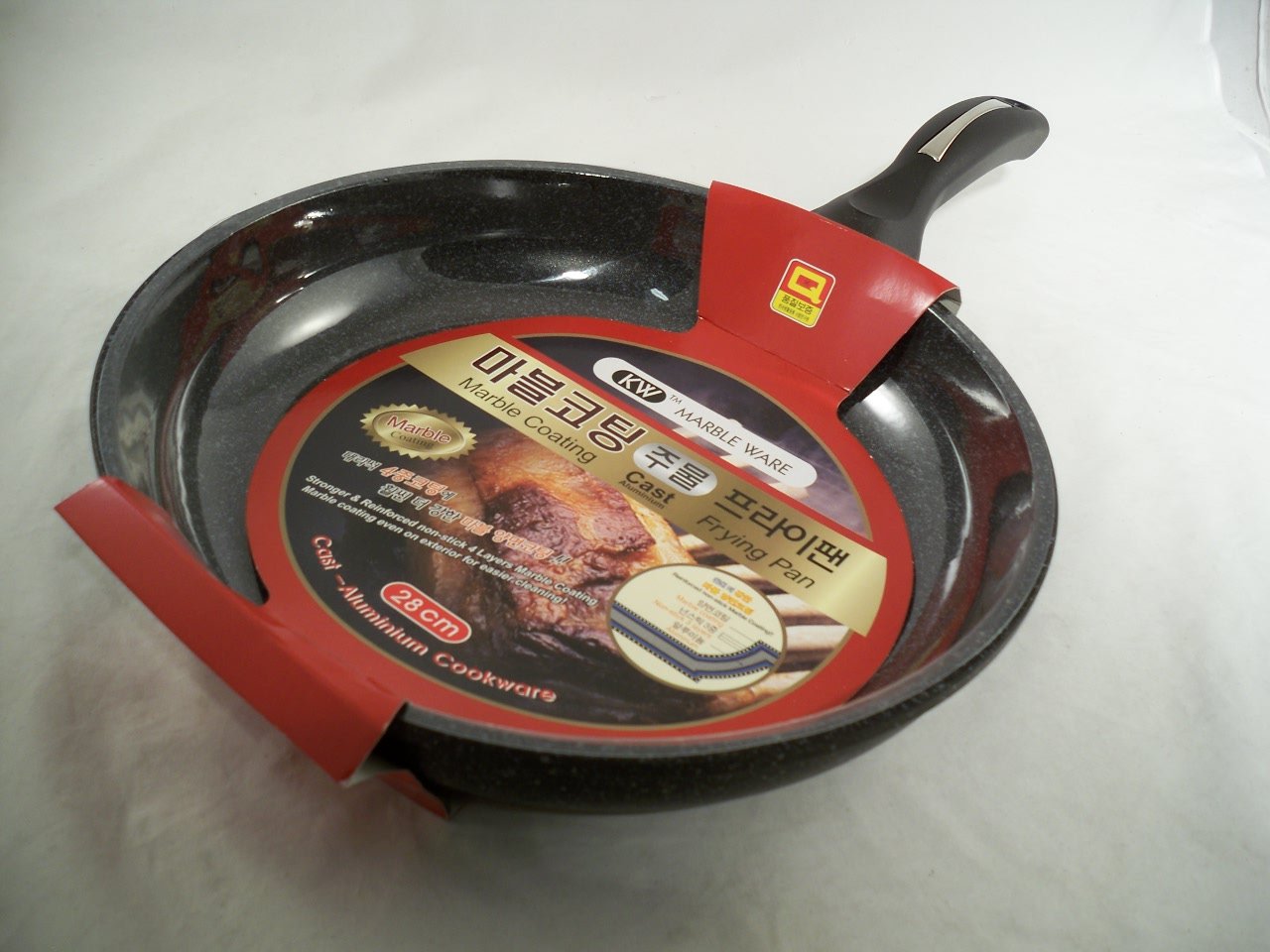 Ceramic Marble Coated Cast Aluminium Non Stick Fry Pan 28cm(11 inches)