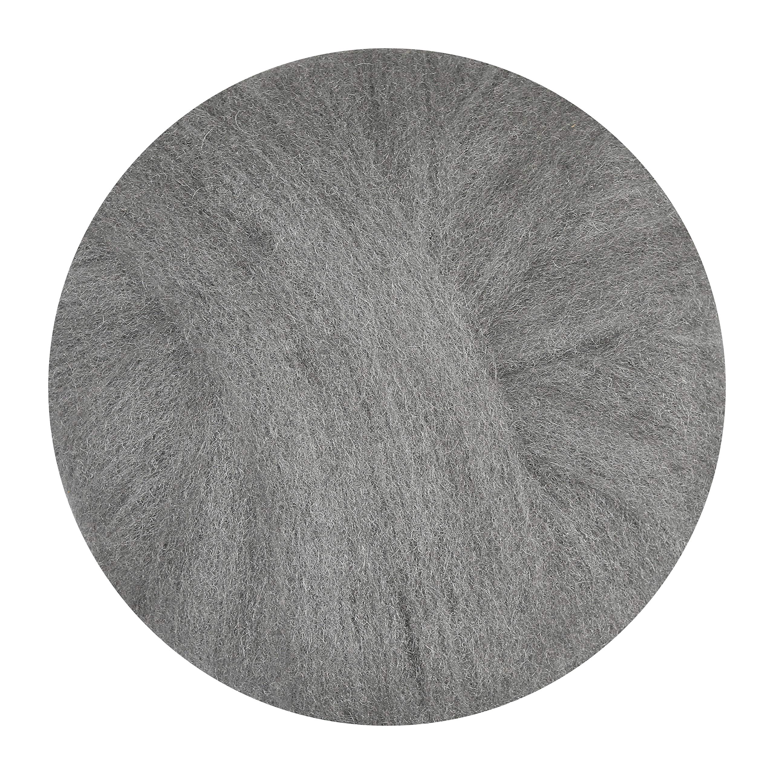 GMT Radial Steel Wool Pads, Grade 0 (fine): Cleaning And Polishing, 20" Diameter, Gray, 12/carton