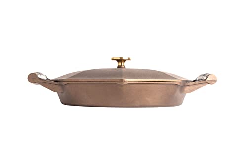 FINEX 14" Cast Iron Skillet & Lid