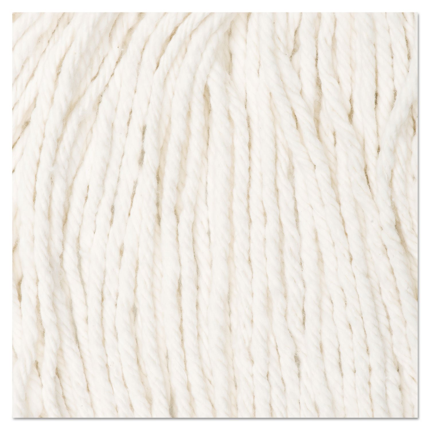 Boardwalk BWK2024CEA No. 24 Cotton Cut-End Wet Mop Head - White