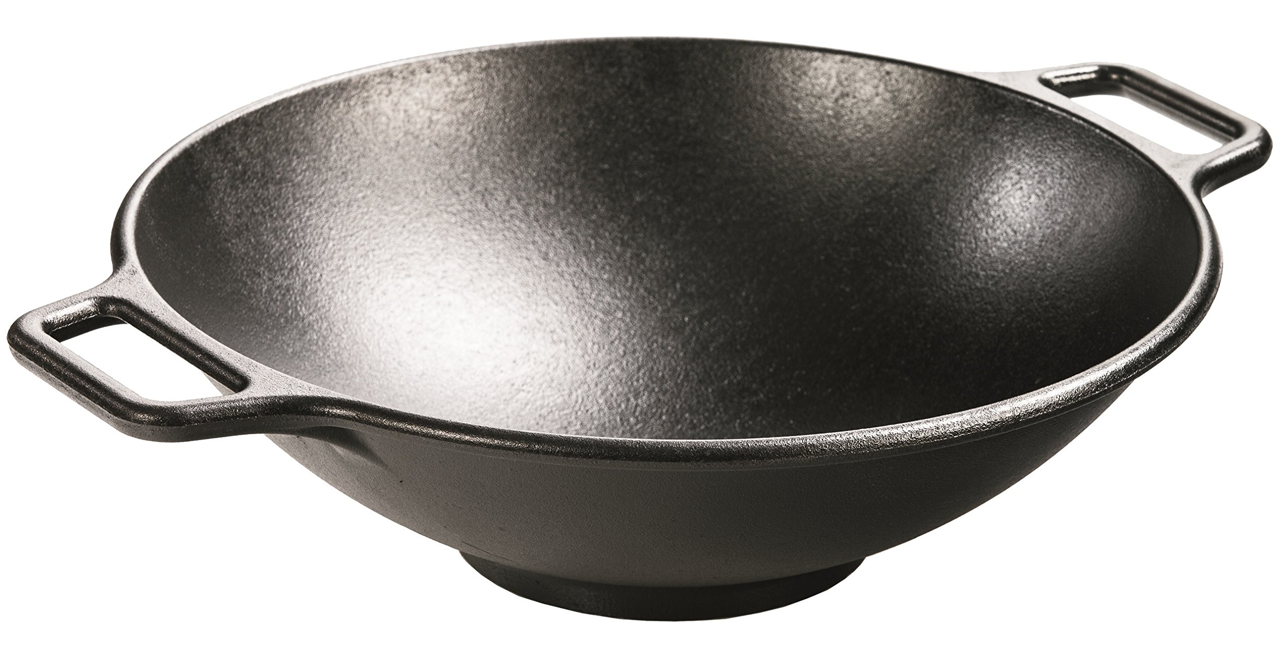 Lodge BOLD 14 Inch Seasoned Cast Iron Wok; Design-Forward Cookware & Tempered Glass Lid (12 Inch) – Fits 12 Inch Cast Iron Skillets and 7 Quart Dutch Ovens