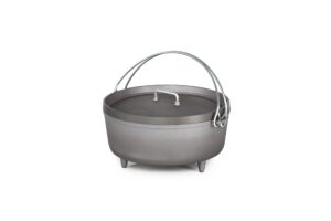 gsi outdoors - hard anonized 14" aluminum dutch oven