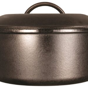 Lodge Cast Iron Serving Pot Dutch Oven with Basket and Accessories, Pre-Seasoned, 7-Quart