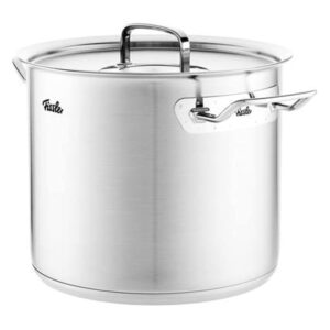 Fissler Original-Profi Collection Stainless Steel Stock Pot with Lid, 9.6 Quart