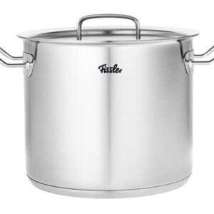 Fissler Original-Profi Collection Stainless Steel Stock Pot with Lid, 9.6 Quart