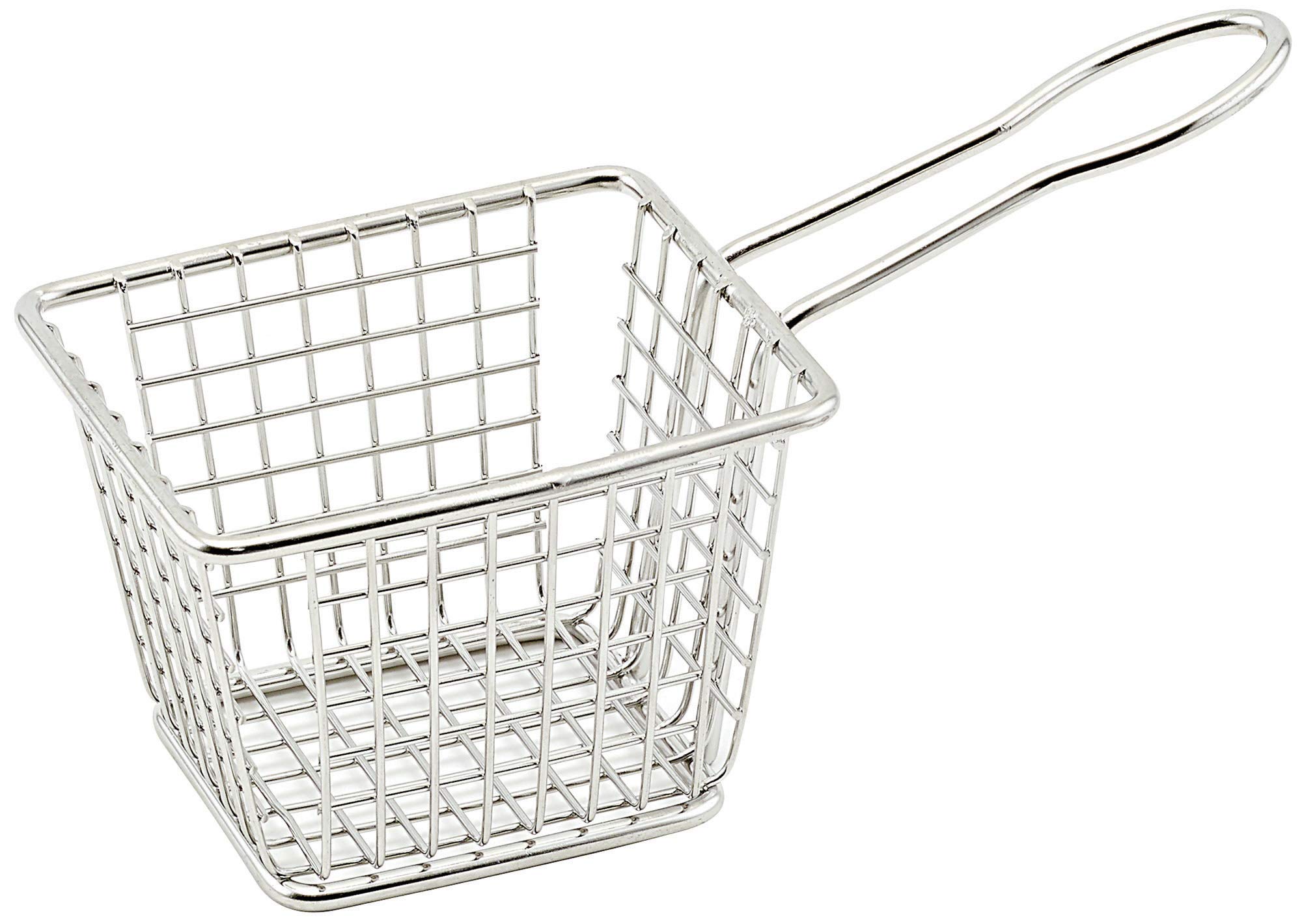 WINCO Mini Fry Basket, Silver